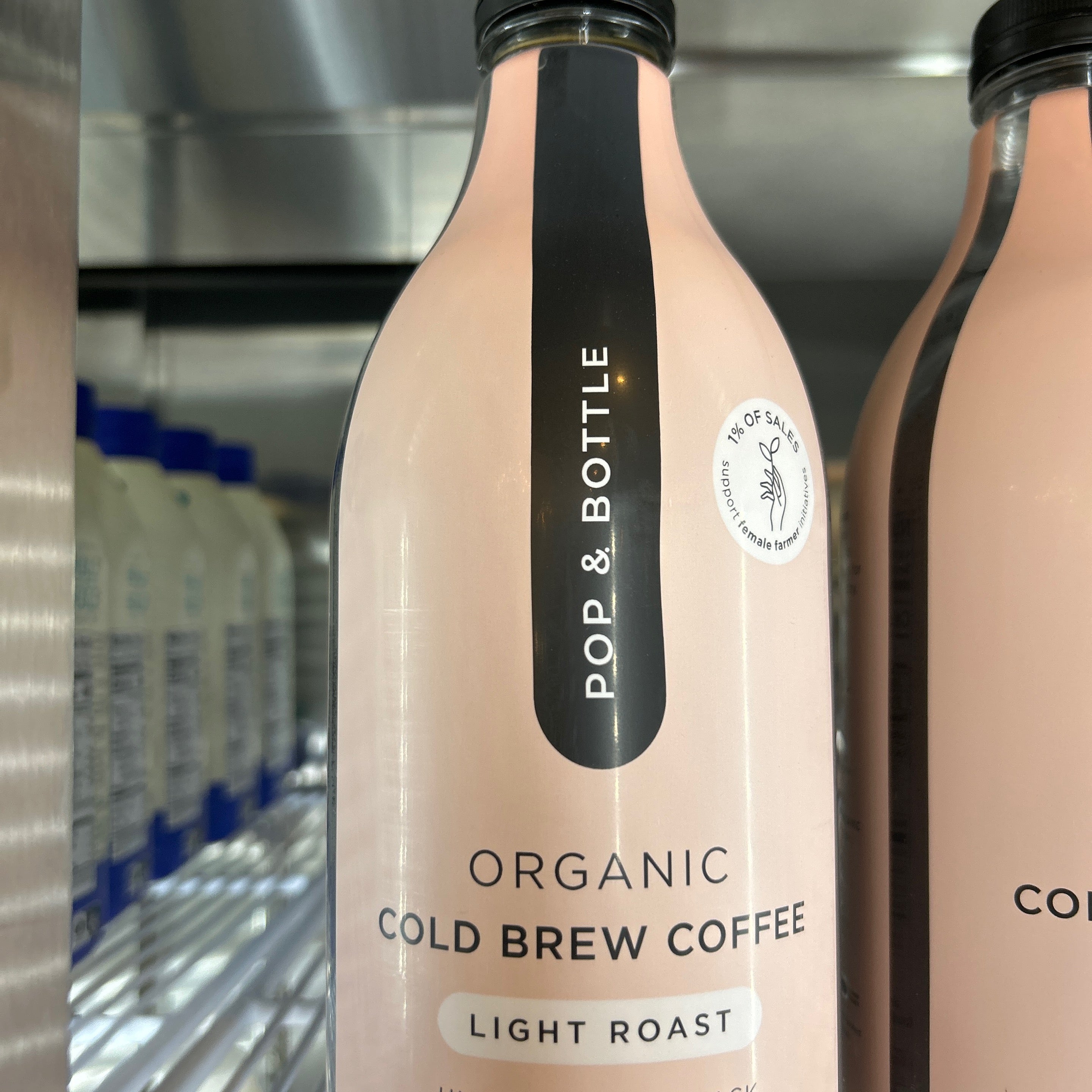POP AND BOTTLE Organic Light Roast Cold Brew Coffee | Sanitary Market